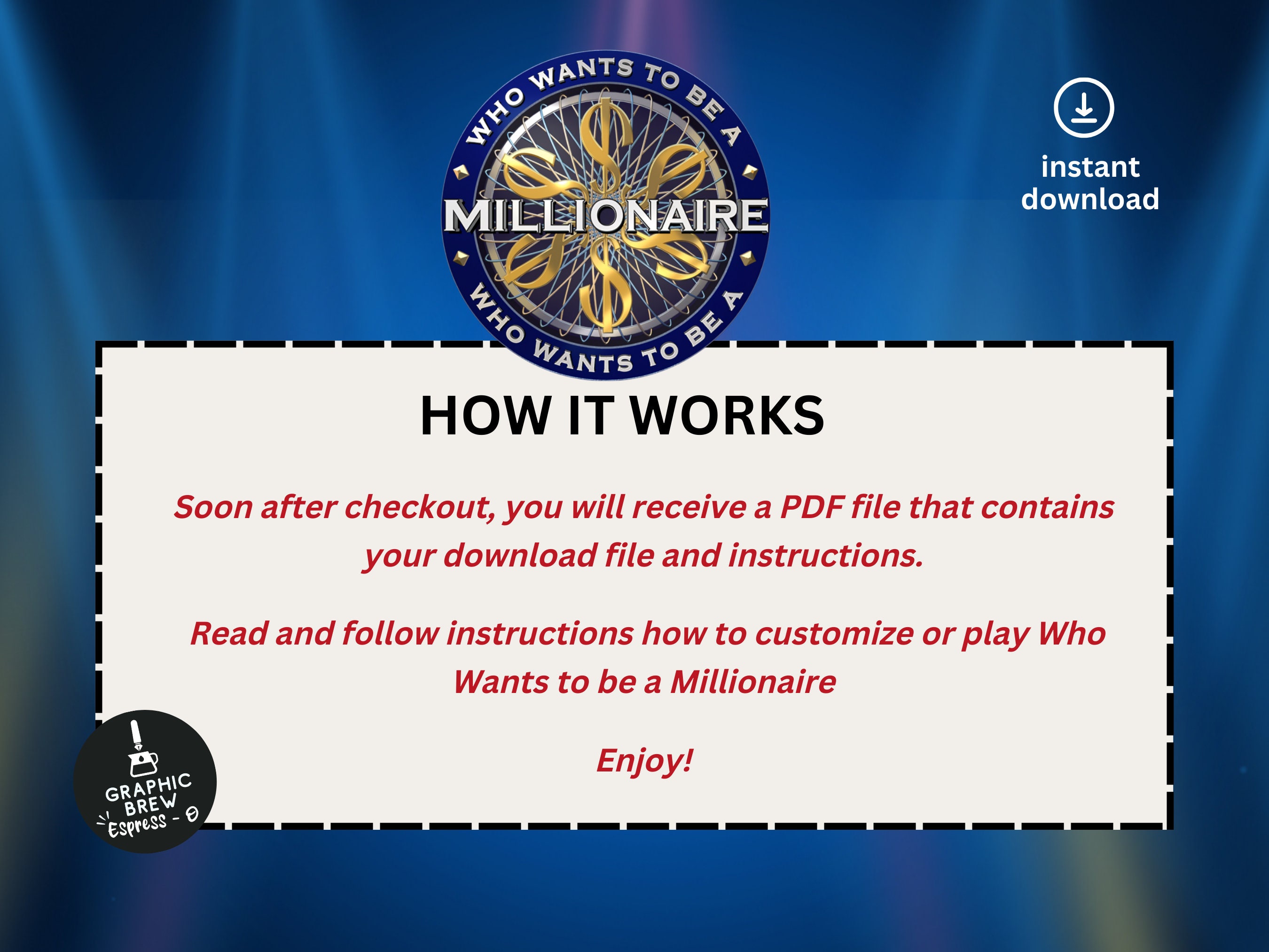 Canva Editable Who Wants to Be a Millionaire Game - Perfect for Virtual ...