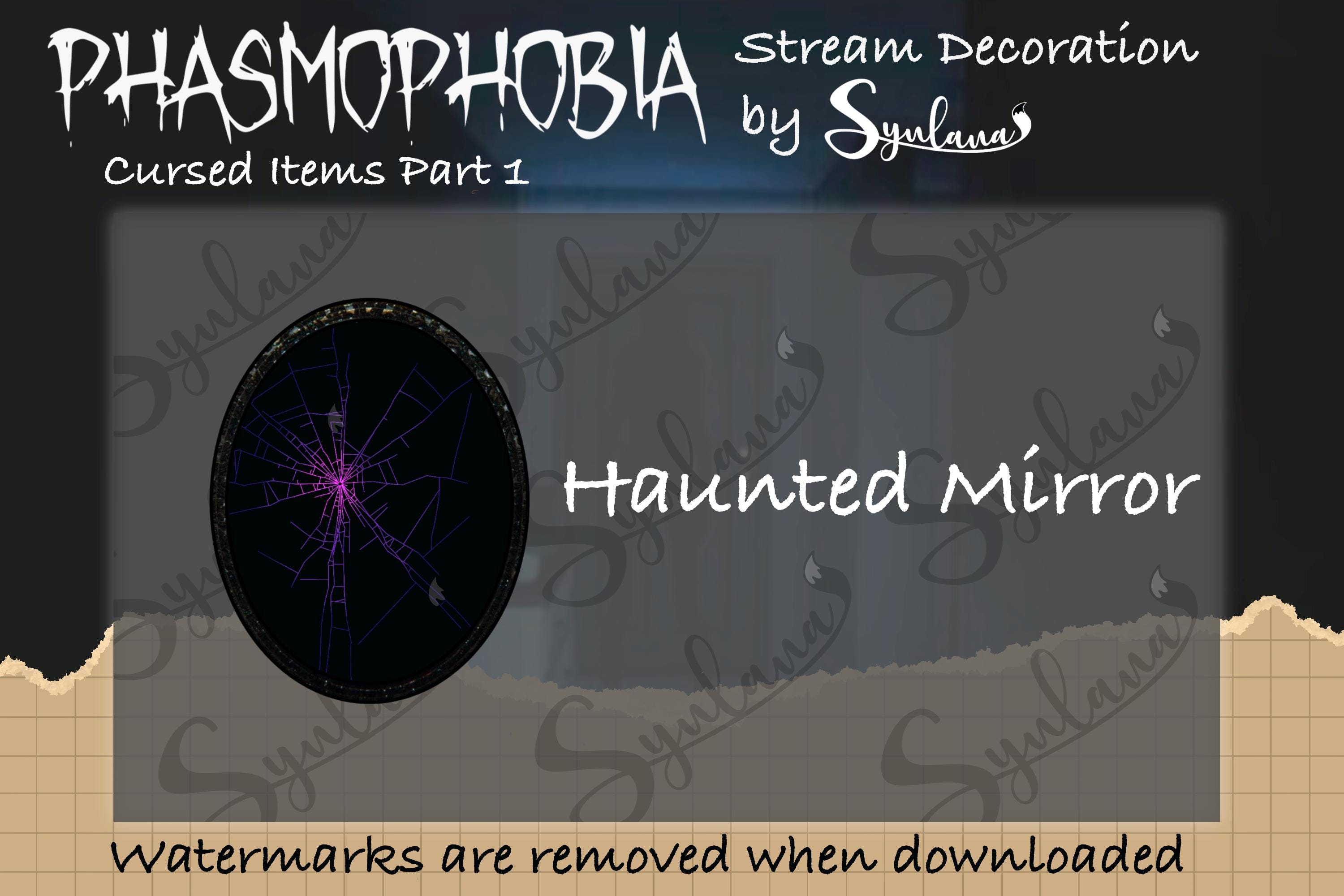 Phasmophobia Cursed Objects as Stream Decoration for Twitch, Youtube ...