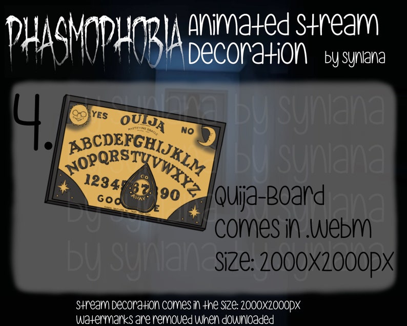 Phasmophobia Item as Stream Decoration for Twitch, Youtube, Discord - Etsy