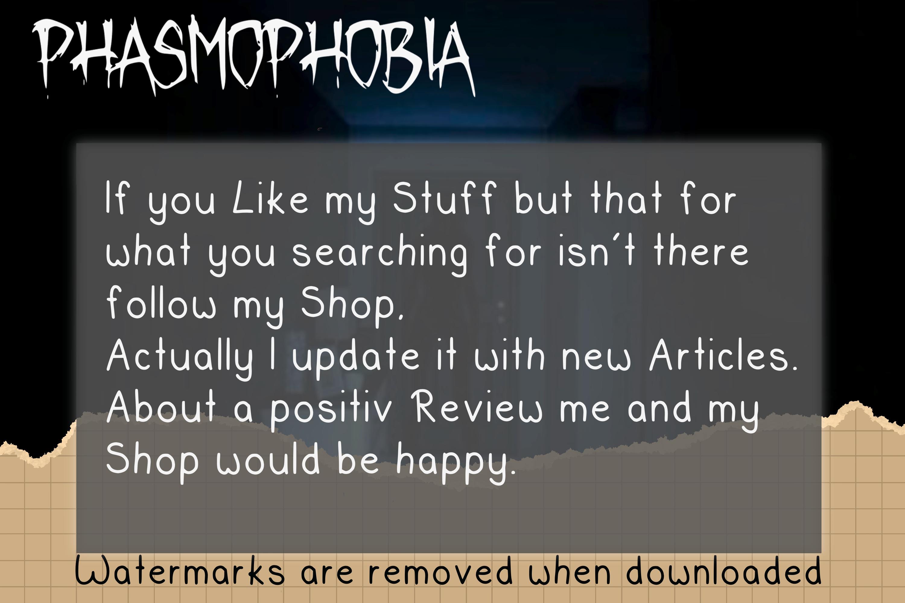 Phasmophobia Cursed Objects as Stream Decoration for Twitch, Youtube ...