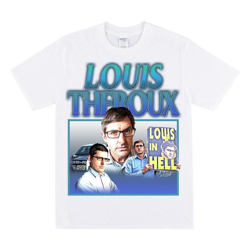 LOUIS THEROUX T-shirt, Retro Tshirt With Louis Theroux, Louis Theroux ...