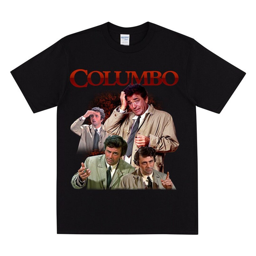 COLUMBO Homage T-shirt, There's Just One More Thing, Lt Columbo ...