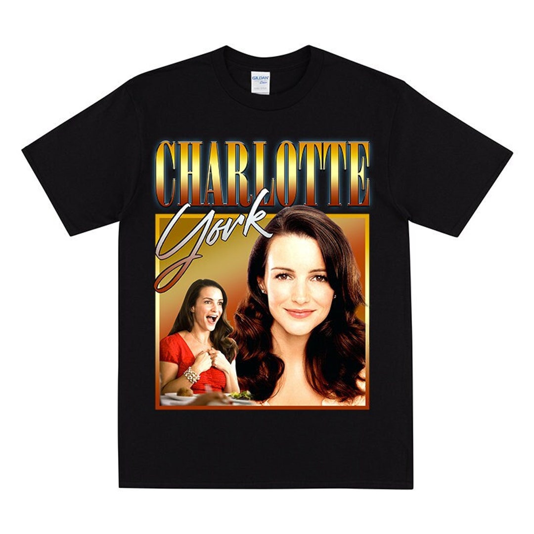 CHARLOTTE YORK Homage T-shirt, 1990s Style Inspiration, Vintage 90s ...
