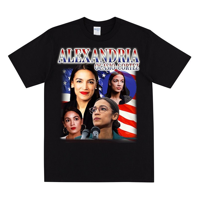 ALEXANDRIA OCASIO-CORTEZ Homage T-shirt, Aoc Election Tshirt, Gift for ...