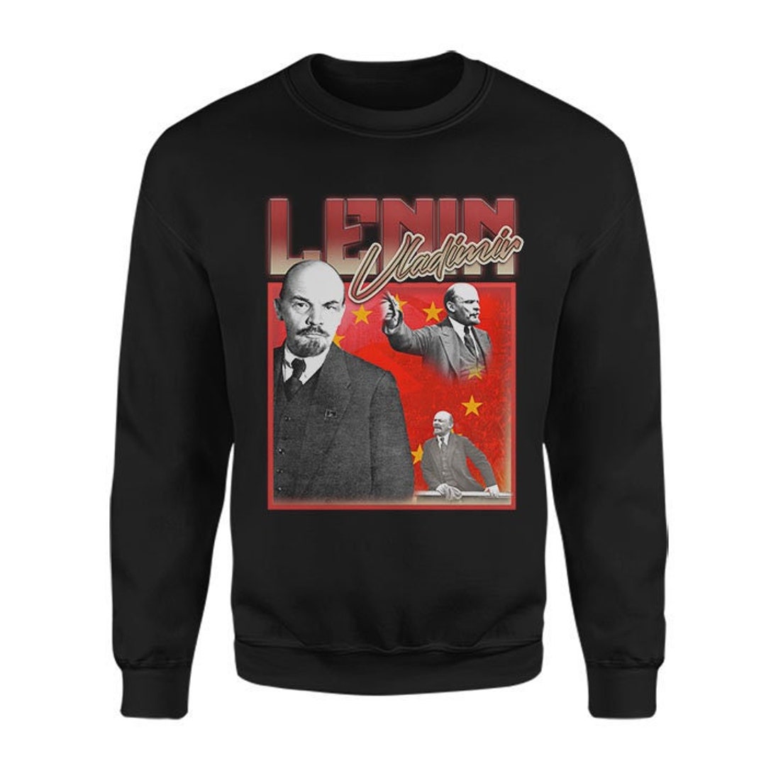 LENIN Sweatshirt for Communist, Vladimir Lenin Sweatshirt, Socialist ...