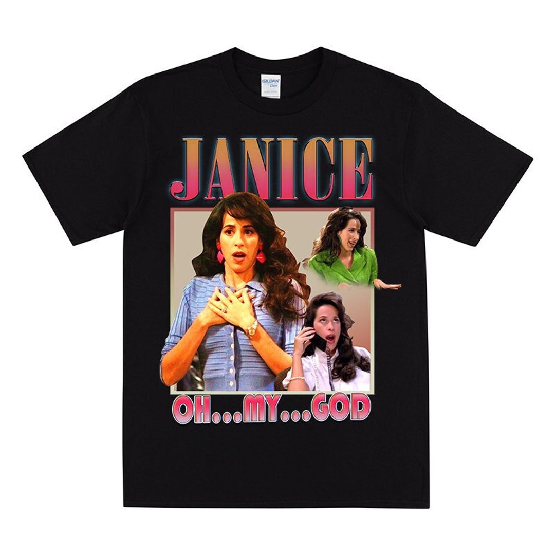 JANICE Homage Tshirt, Oh My God, Funny Gift for Women, Oversized T ...