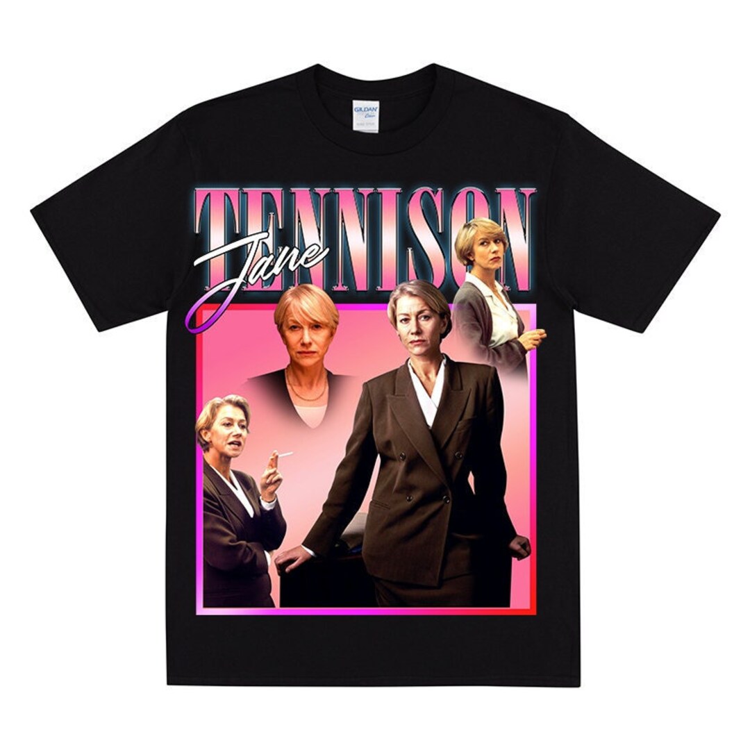 JANE TENNISON T Shirt, for Helen Mirren Fans, Retro 90s Style Tee ...