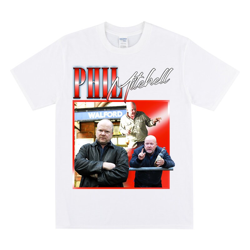 PHIL MITCHELL Homage T-shirt, Mens Eastenders Tshirt, Vintage 90s ...