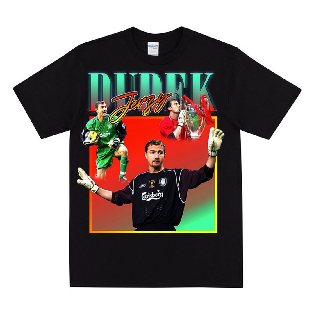 JERZY DUDEK Homage T Shirt, Vintage Jerzy Dudek Football Shirt, Retro ...