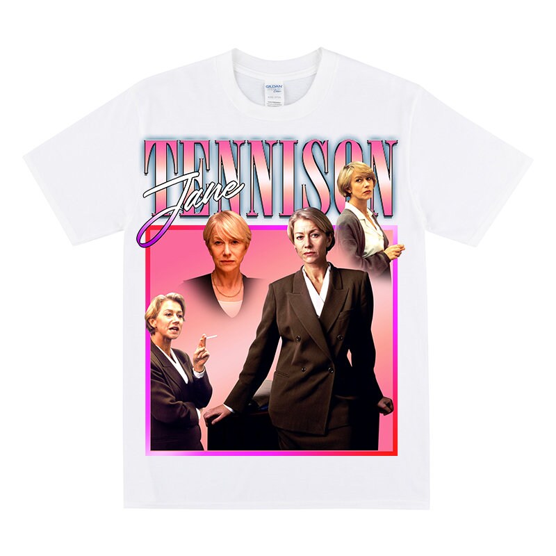 JANE TENNISON T Shirt, for Helen Mirren Fans, Retro 90s Style Tee ...
