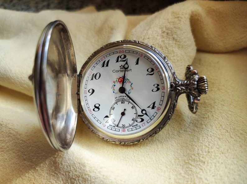 Cortebert Pocket Watch SERVICED - Etsy