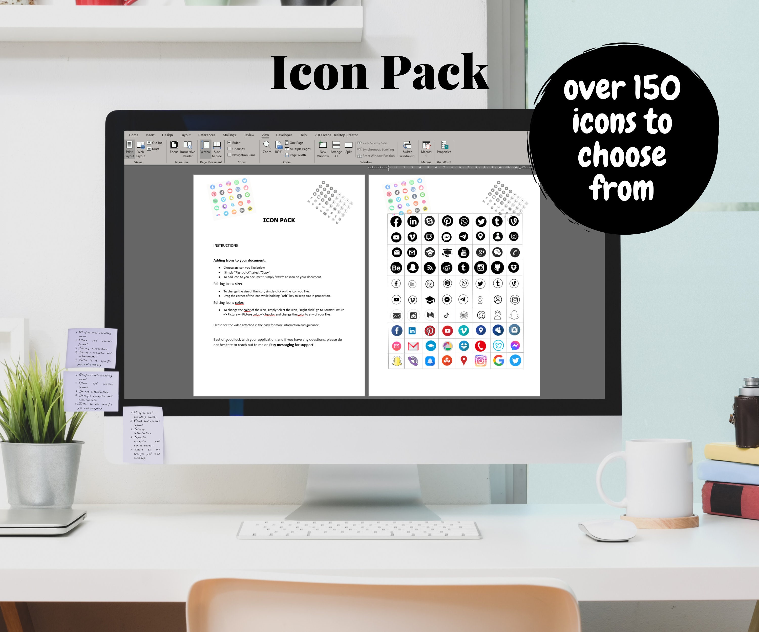 Modern Resume Template With Photo, CV Template With Picture ...