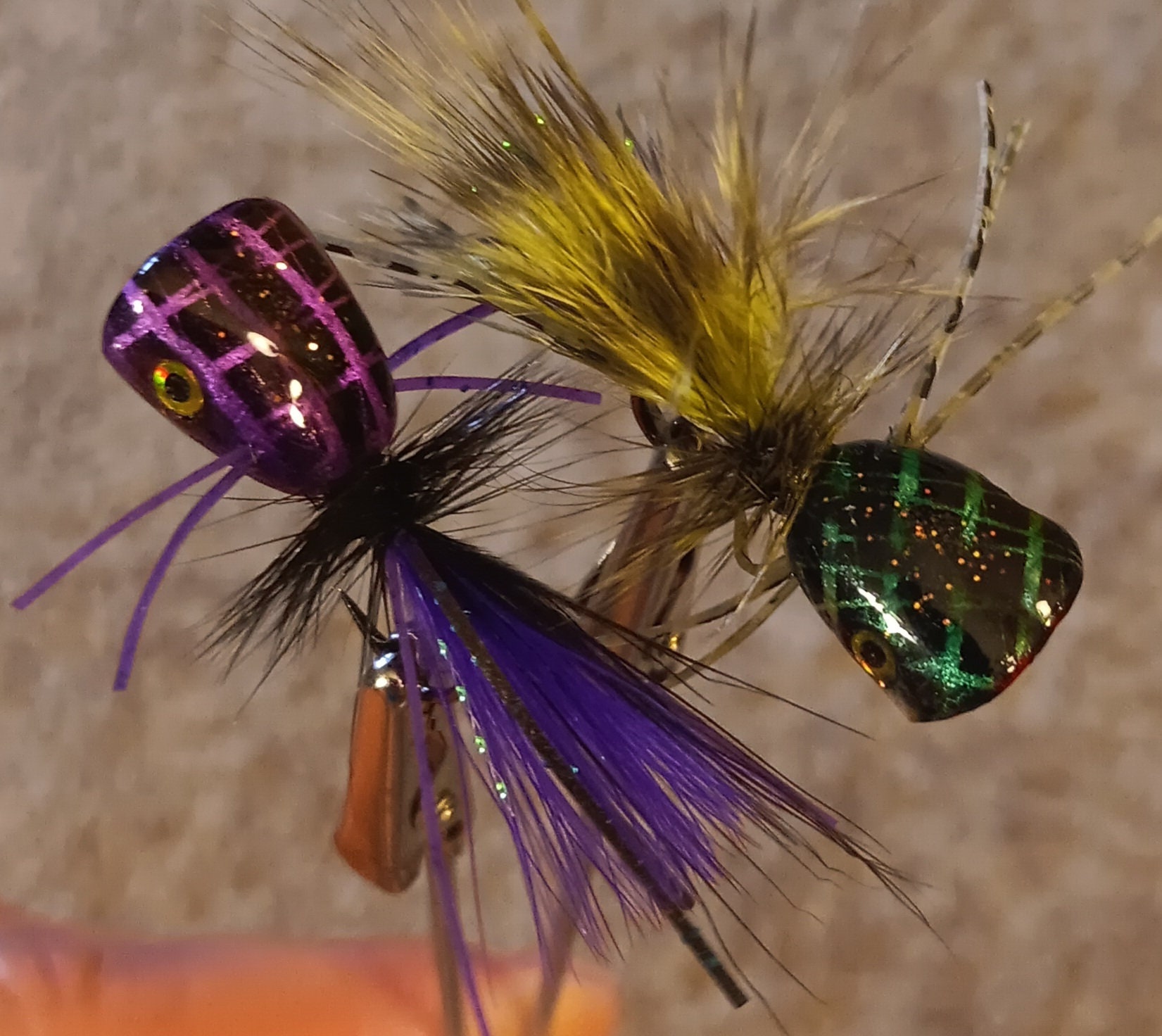 Custom Poppers and Bugs for Fly Fishing - Etsy
