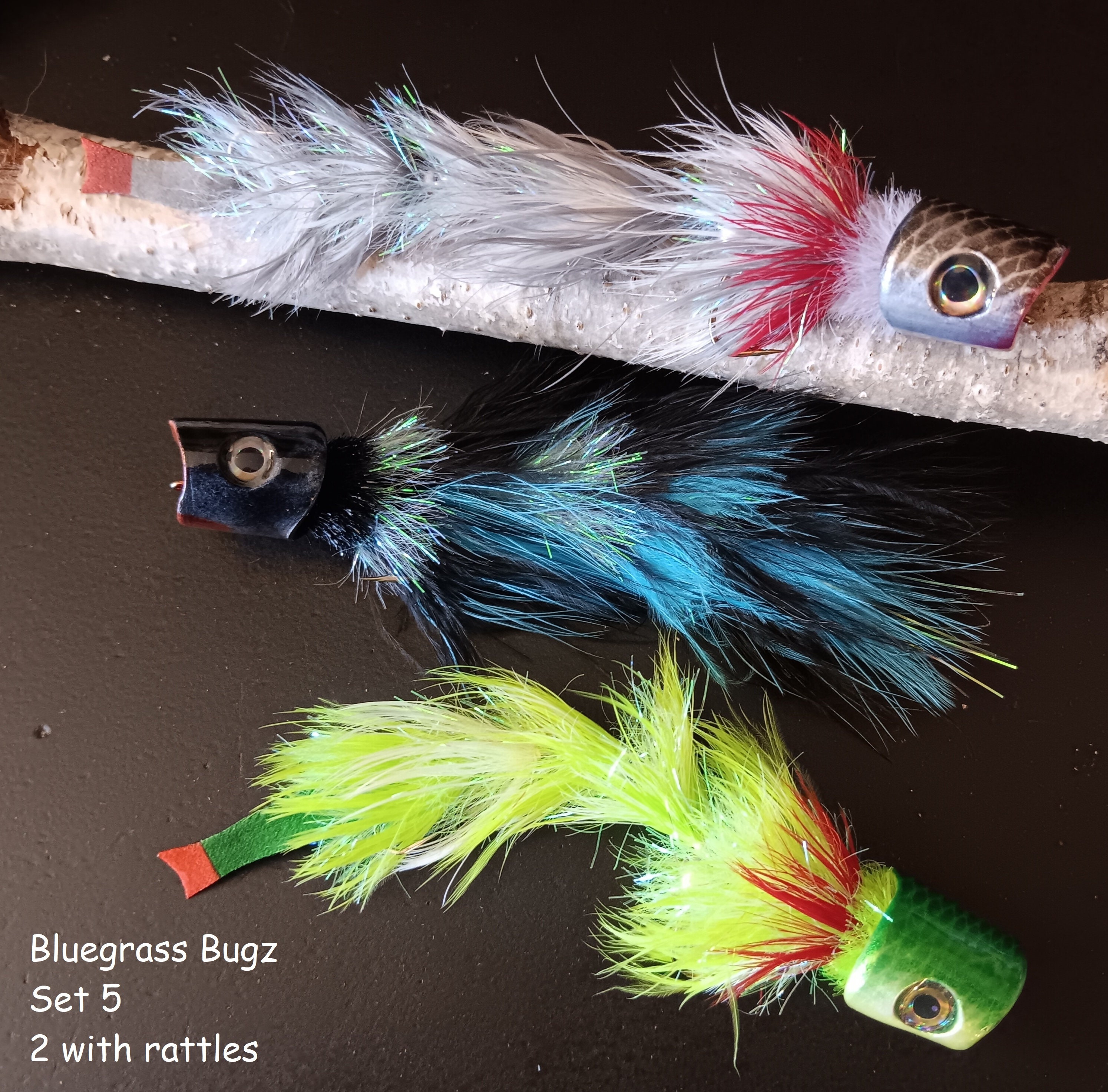Custom Poppers and Bugs for Fly Fishing - Etsy
