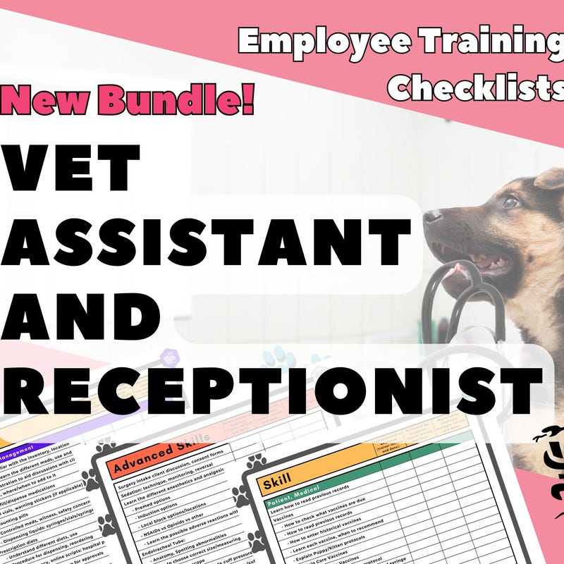 Vet Hospital Guides - Etsy