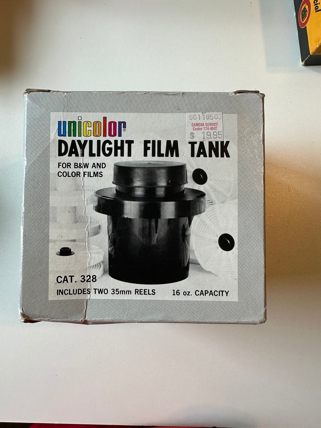 Unicolor Daylight Film Developing Tank for 35mm Film, With Original Box ...