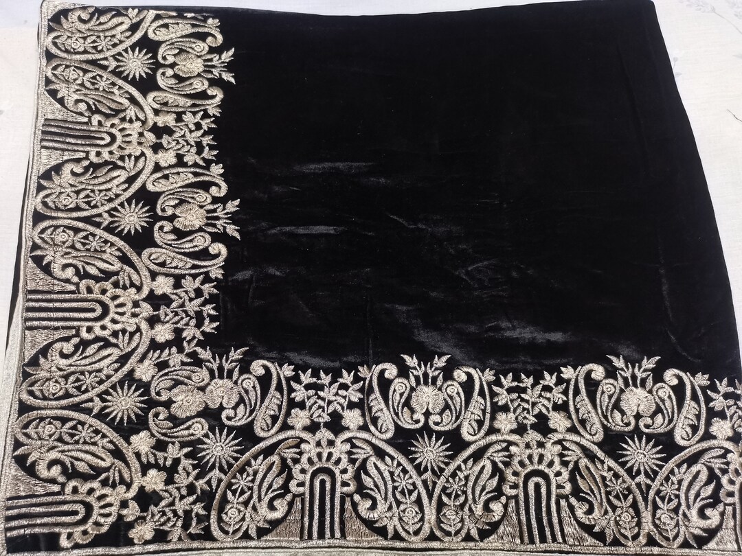 Embrioded Velvet Shawl Premium Quality/wedding Shawl/groom Shawl ...