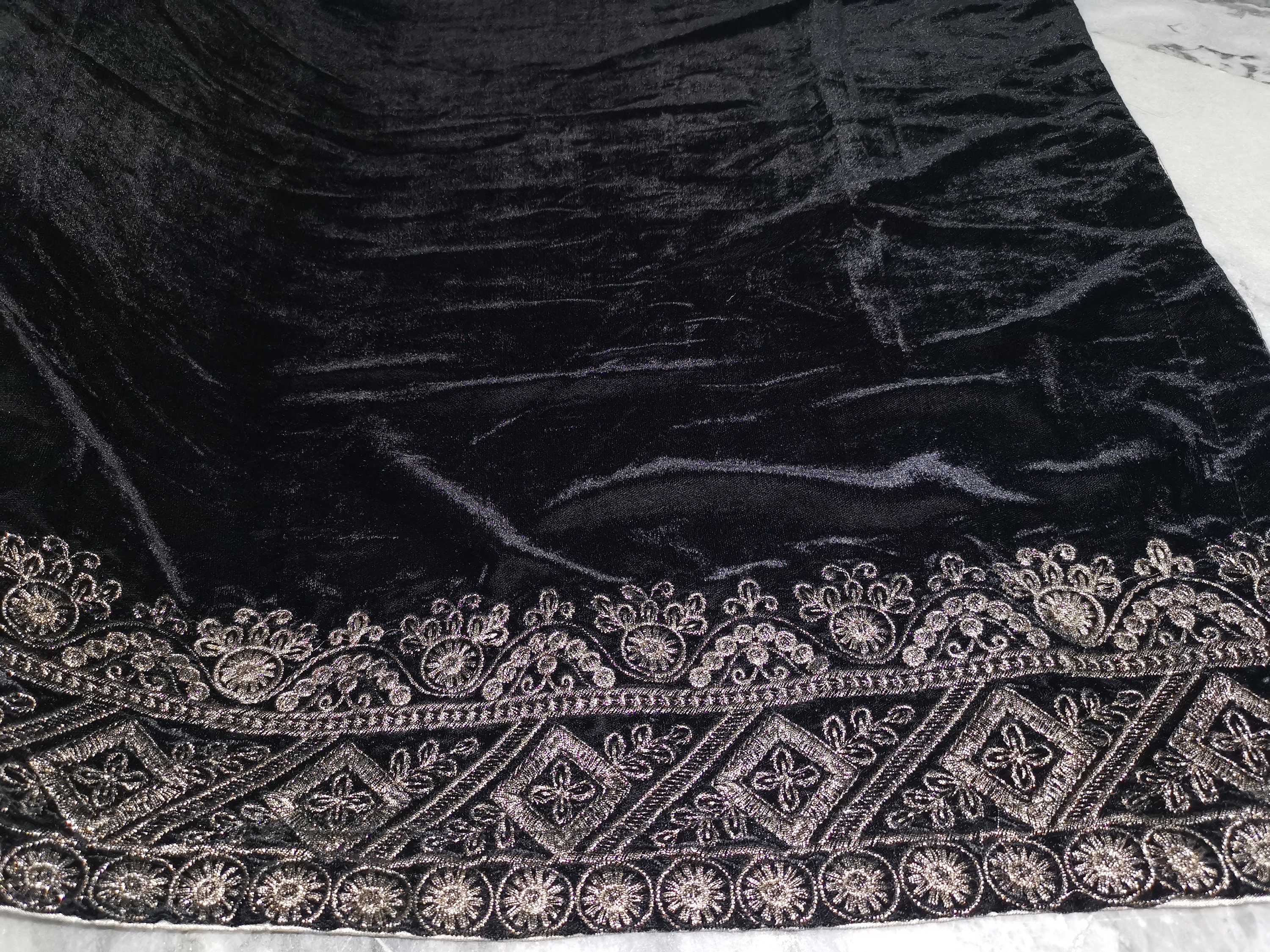 Embrioded Velvet Shawl/bridal Shawl/wedding Gift/groom Shawl - Etsy