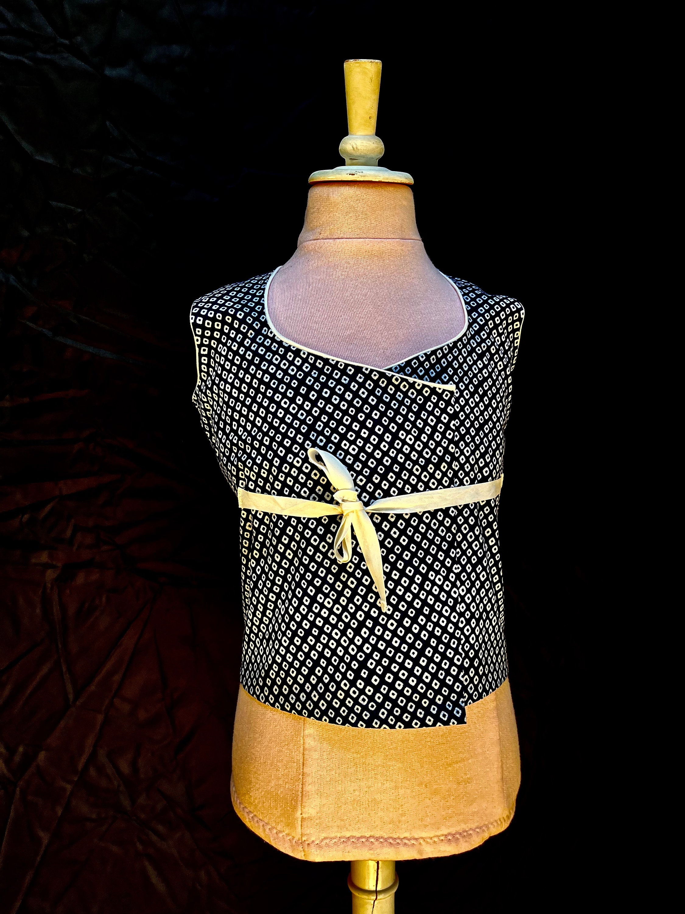 18th Century Children’s Soft Bodice, Provence Revolution 1790 Georgian ...