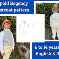 Regency Waistcoat - Etsy