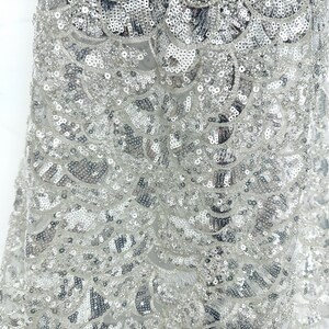 Sparkling Sequin Fabrics, Dress Fabrics, Bridal Fabrics, High-end Dress ...