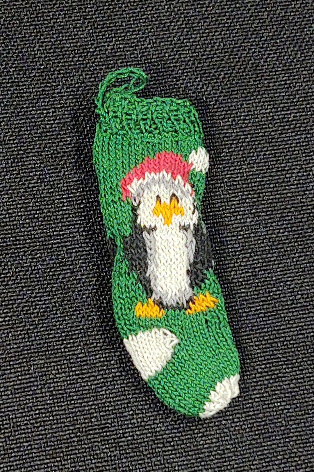1.5 Christmas Penguin Stocking-miniature Christmas Stocking Penguin - Etsy