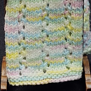 6" Open Twist Afghan-variegated Pastel - Etsy
