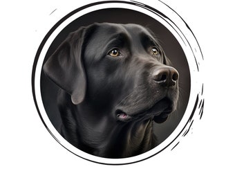 Black Lab Car Coaster - Etsy