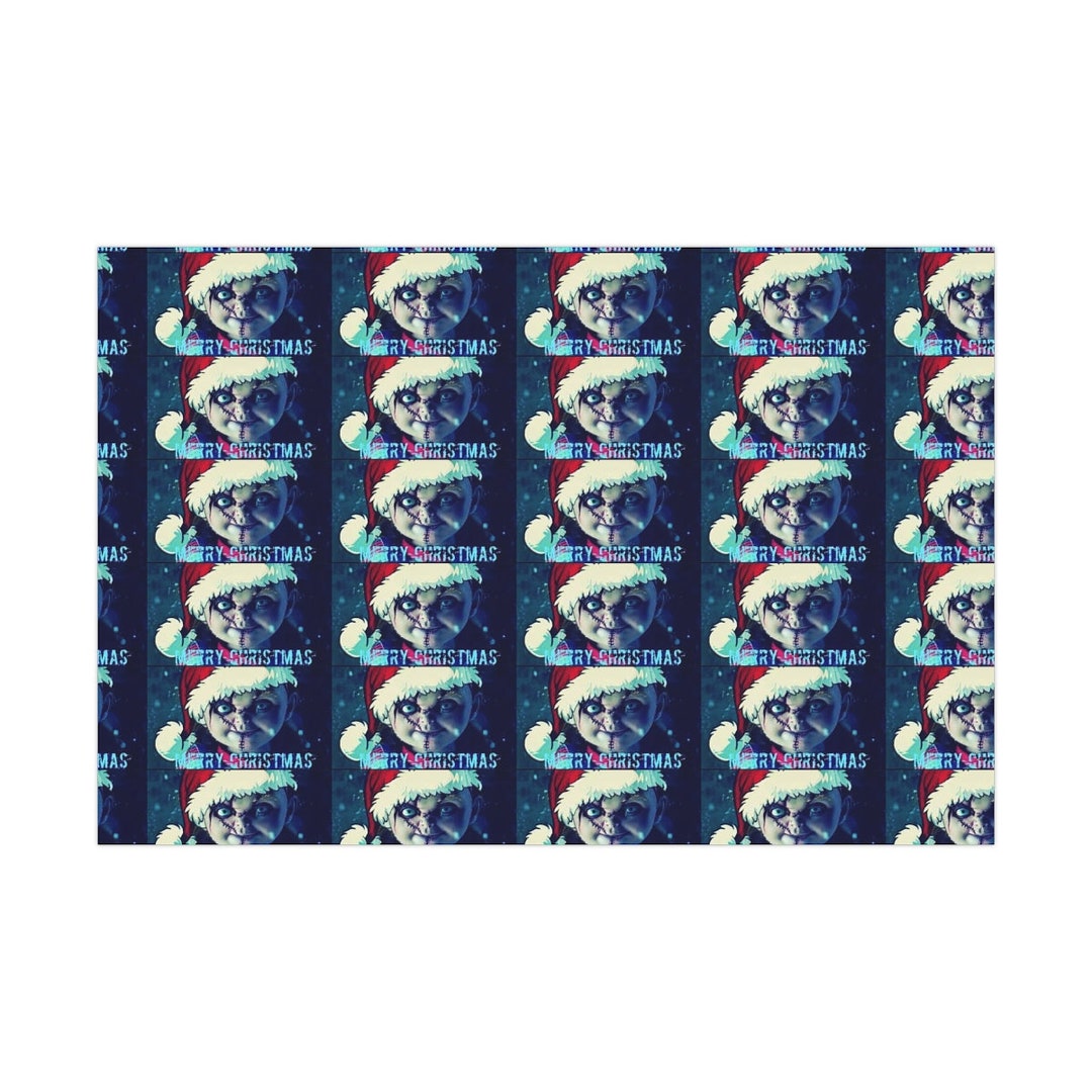 Chucky Christmas Gift Wrap Papers - Etsy