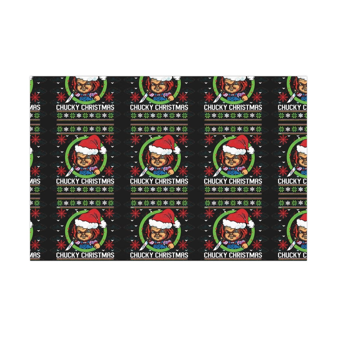 Chucky Christmas Gift Wrap Papers - Etsy