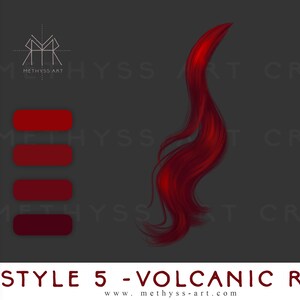 Digital Hair Overlays - Instant Download of 5 Different Hairstyles ...