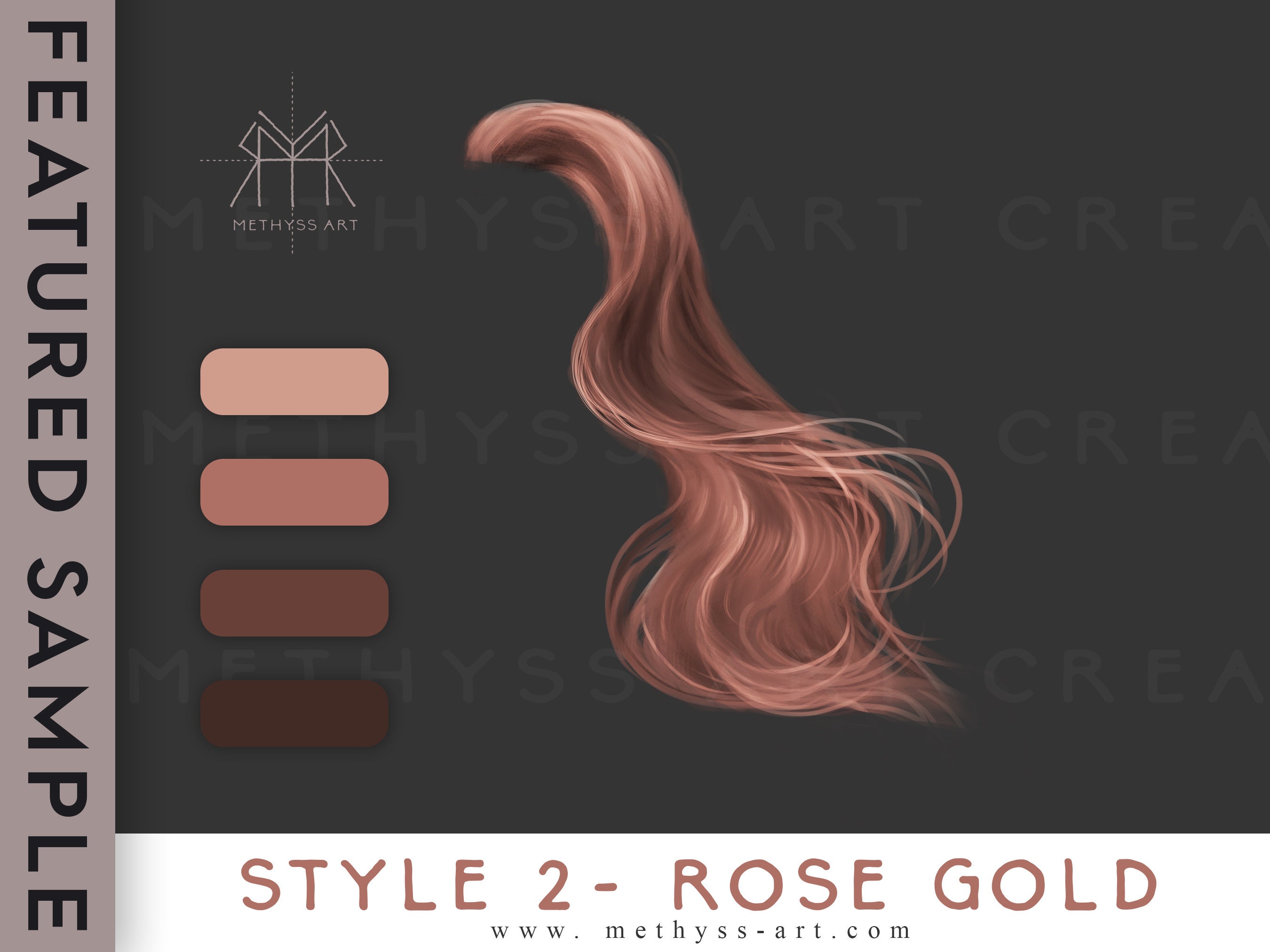 Digital Hair Overlays - Instant Download of 5 Different Hairstyles ...