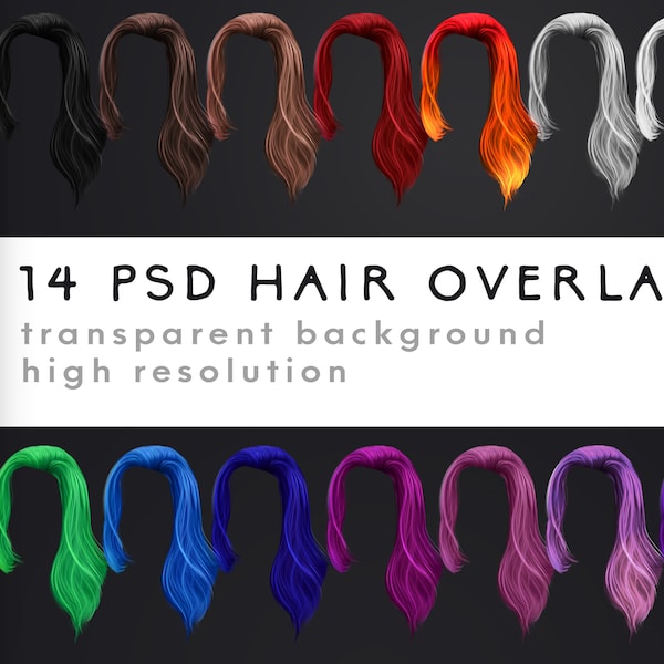 Male Hair Overlay - Etsy
