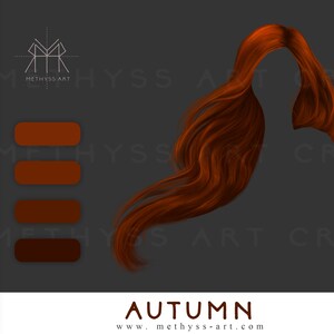 Digital Hair Overlays - Instant Download of Wavy Hairstyles, 14 PNG ...