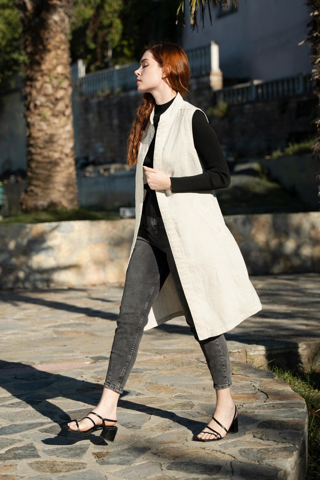 Linen Cardigan for Women, Linen Jacket Womens, Linen Overcaot, Linen ...