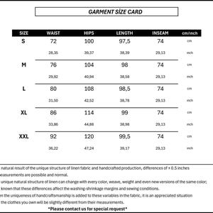 Linen Pants for Women Linen Trousers Women Paper Bag Linen Pants Mid ...