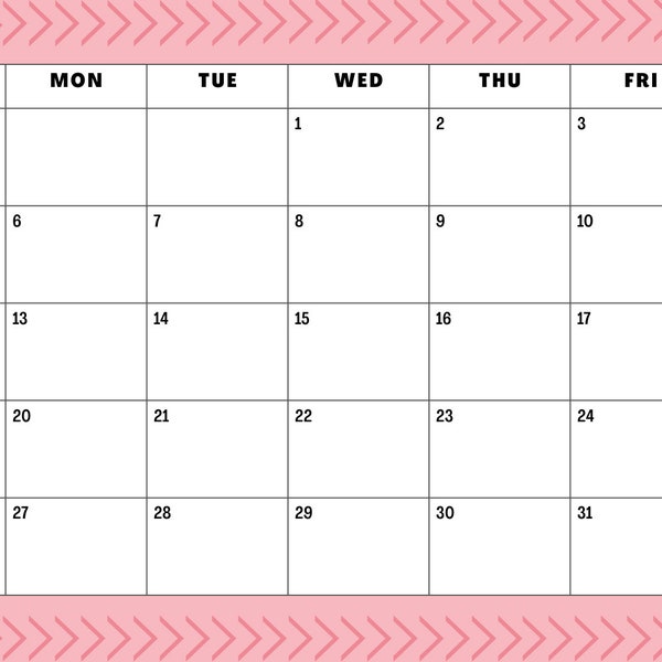 Large Space Calendar - Etsy