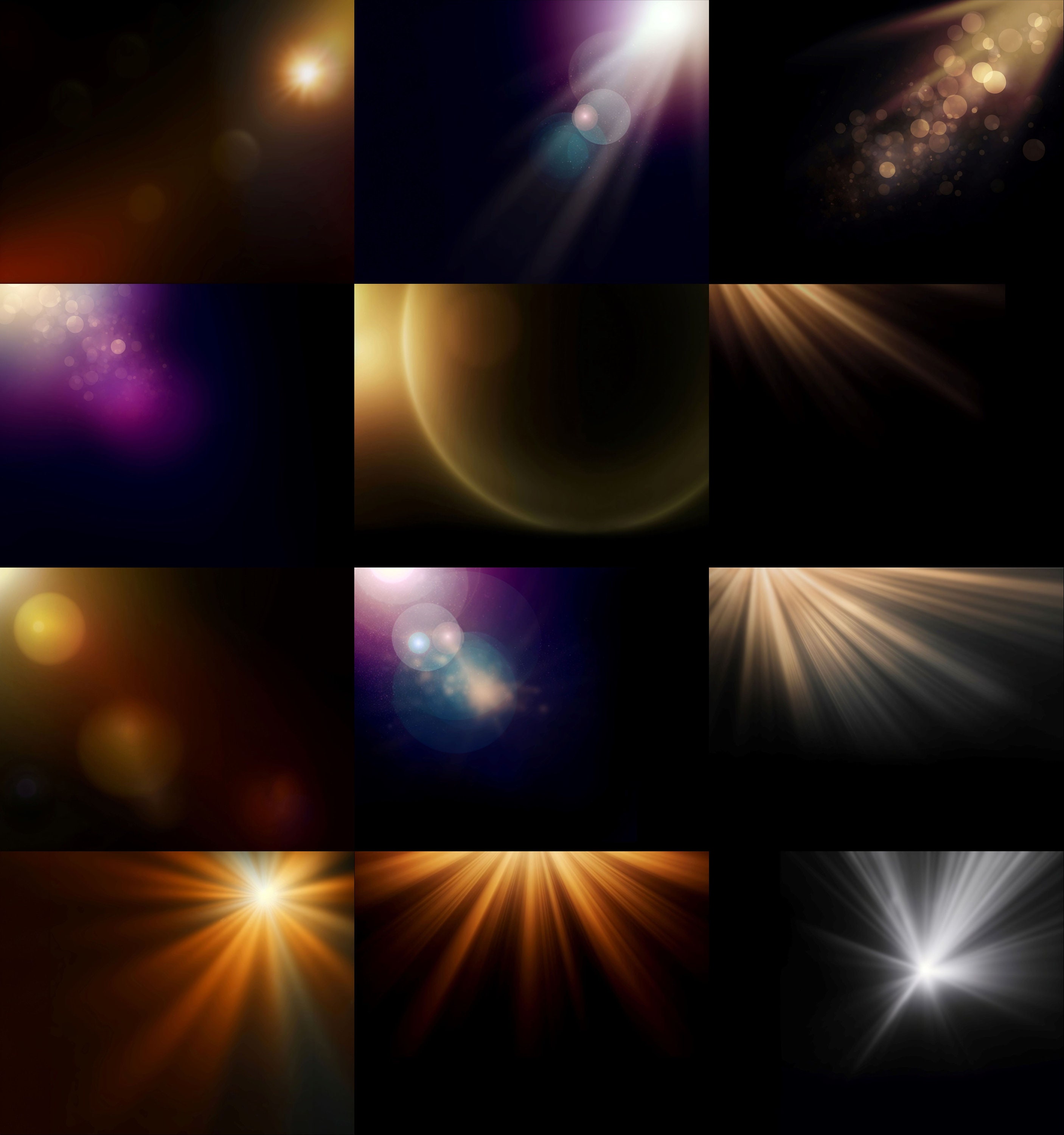 Realistic Sunlight Overlays, Light Rays, Photo Editing, Photoshop ...