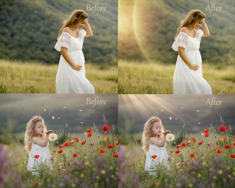 Realistic Sunlight Overlays, Light Rays, Photo Editing, Photoshop ...