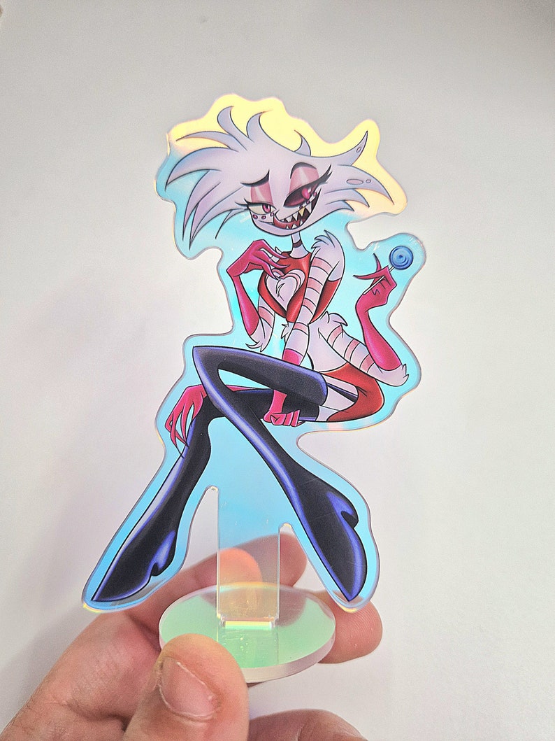 HH Standees Acrylic Display Figure, Acrylic Stand, Alastor, Lucifer ...