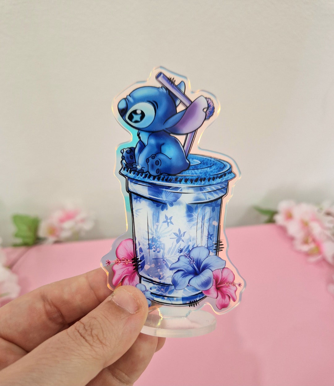 Stitch Standee Acrylaufsteller Figur, Acryl Ständer, Cute Kawaii - Etsy