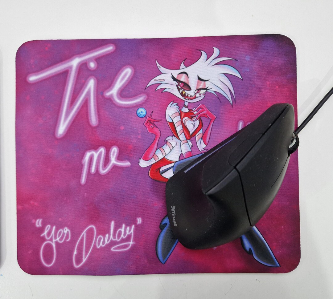 Hazbin Hotel Angel Dust Mouse Pad, Mousepad, Gaming, Cute Gift ...