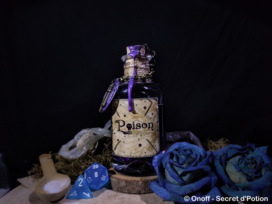 Poison Regeneration Potion Medieval RPG Apothecary - Etsy