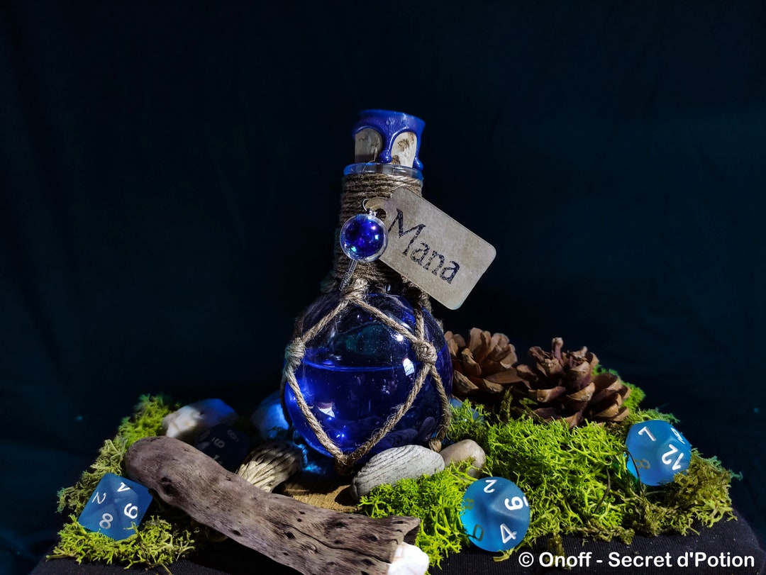 Mana Potion Regeneration Potion Medieval RPG - Etsy
