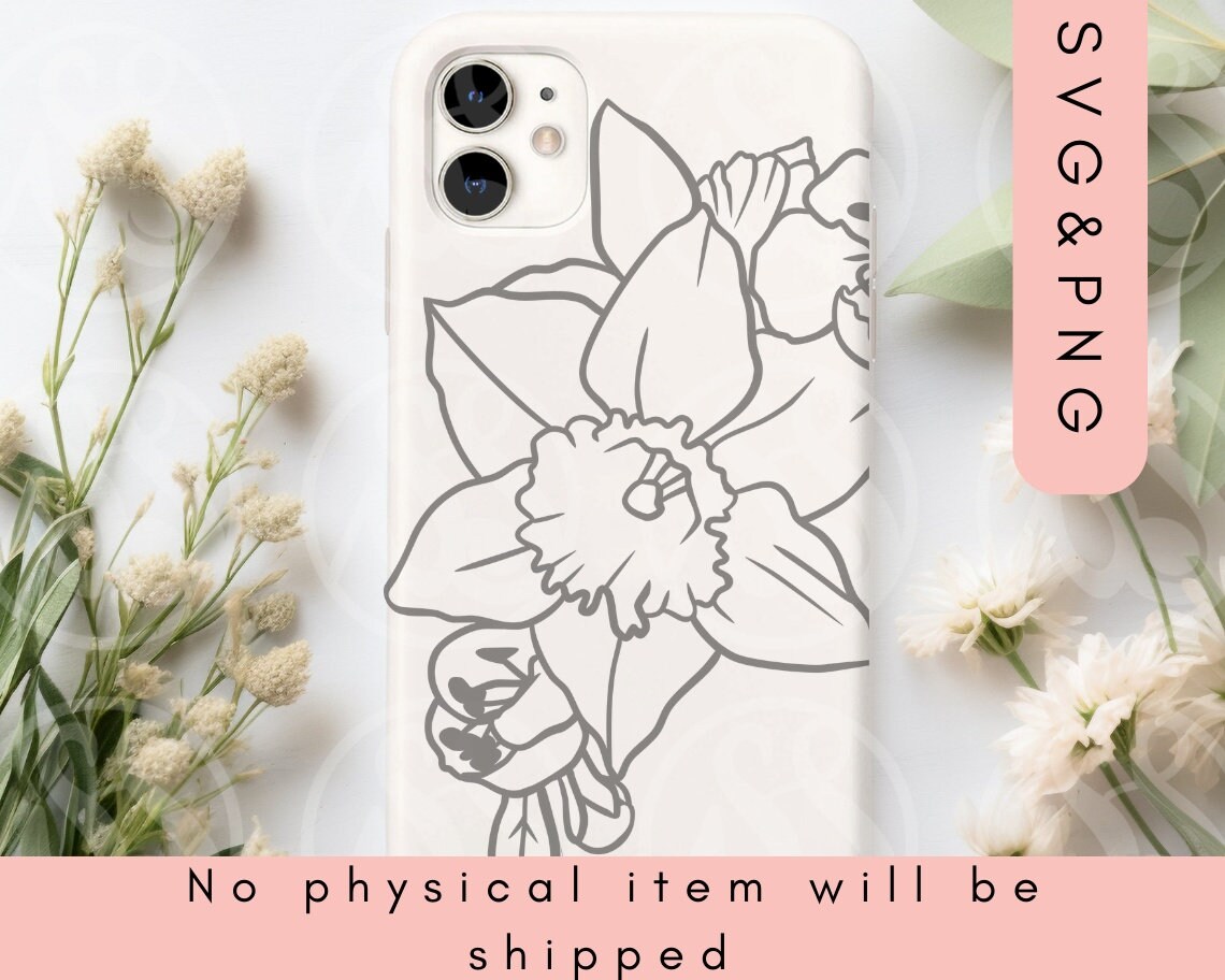 Birth Month Flower SVG Bundle: Floral Wreath Frames (SVG/PNG) - Etsy