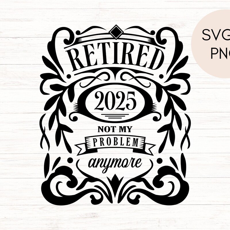 Retirement Svg - Etsy