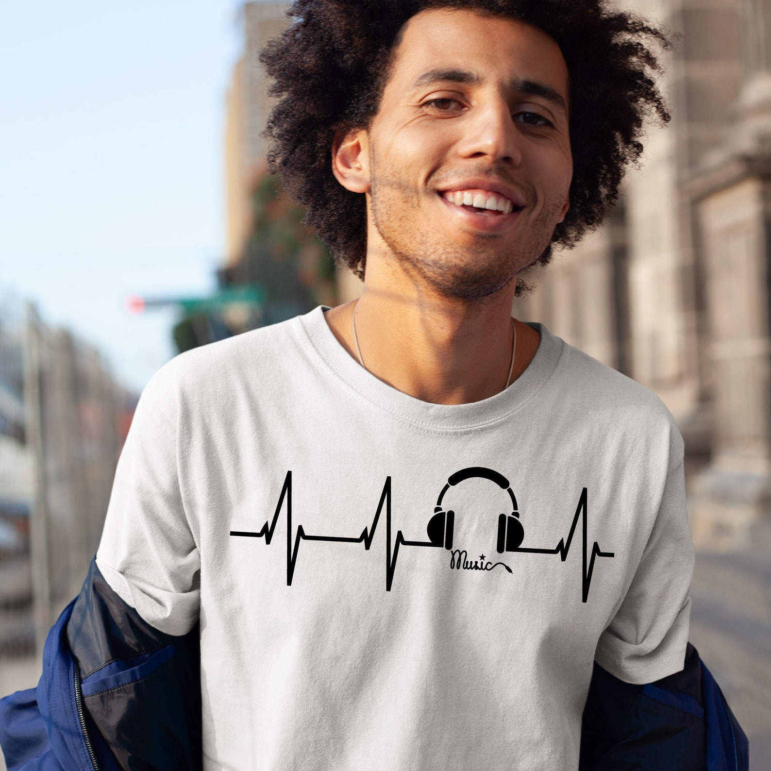 Music Heartbeat Shirt, Music Lifeline Tee, Music Lover Gift, Music ...