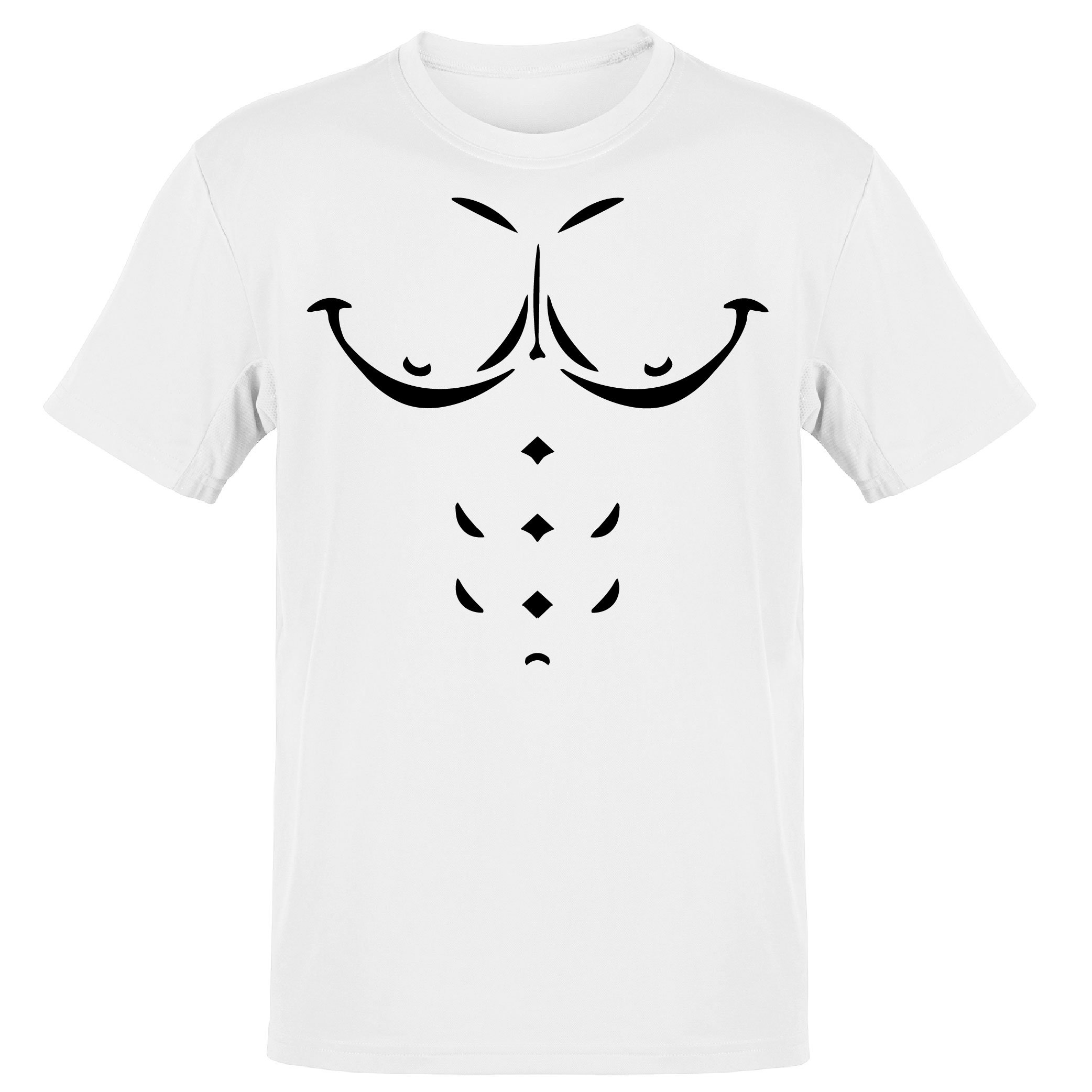 Funny Muscle Abs Shirt, Fake Six Pack Shirt, Sarcastic Fitness Tee for ...