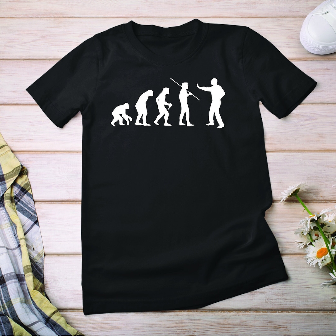 Stop Evolution Shirt, Stop Following Me Evolution Tee, Funny Evolution ...