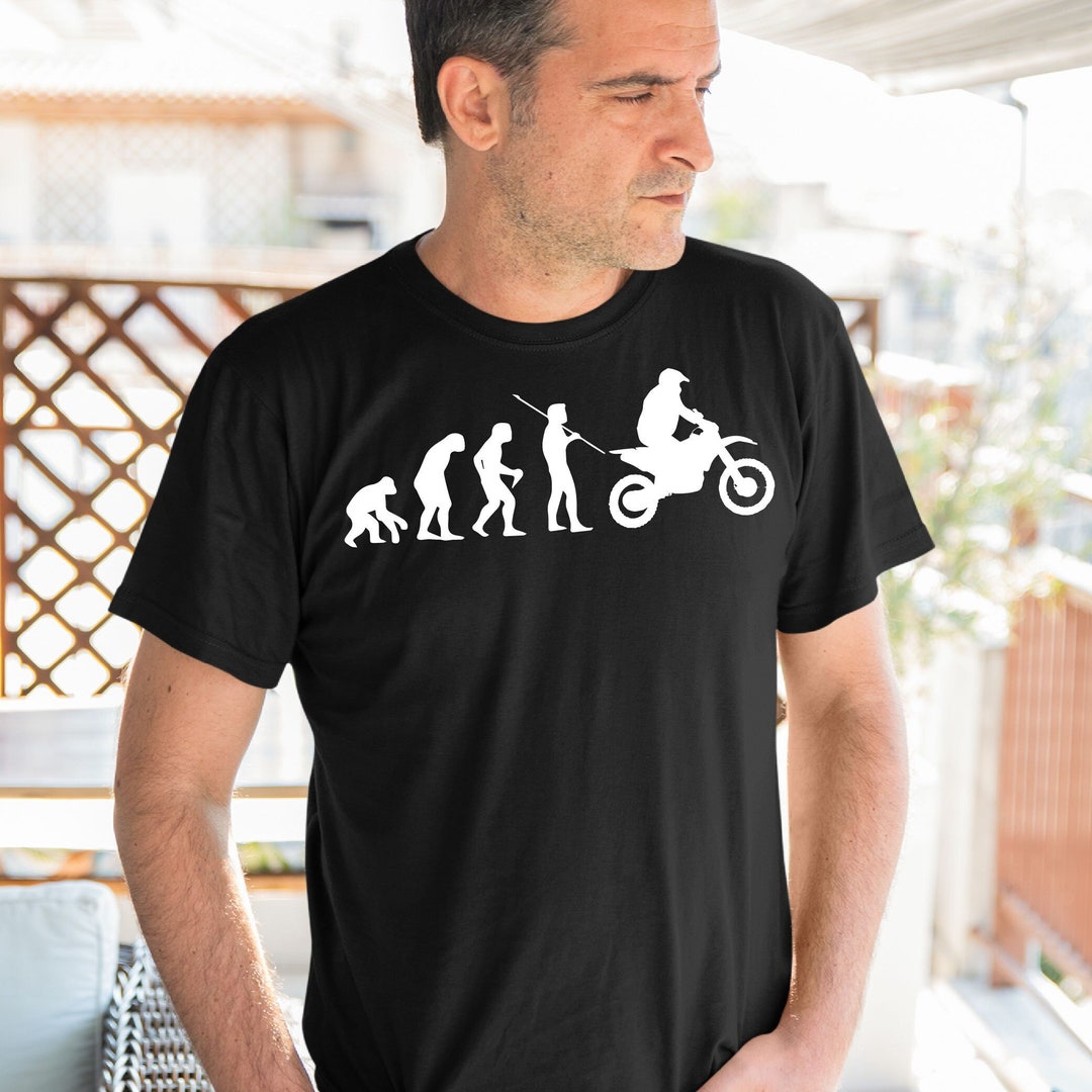 Motocross Evolution Shirt, Dirt Bike Tee, Motocross Lover Gift ...